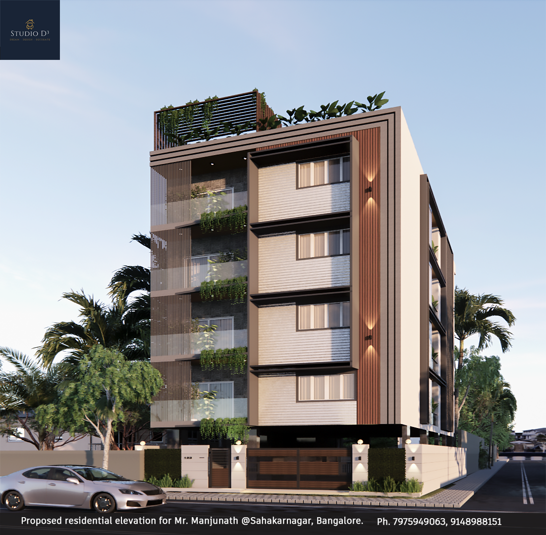 Exterior Elevations – studiodcube.co.in