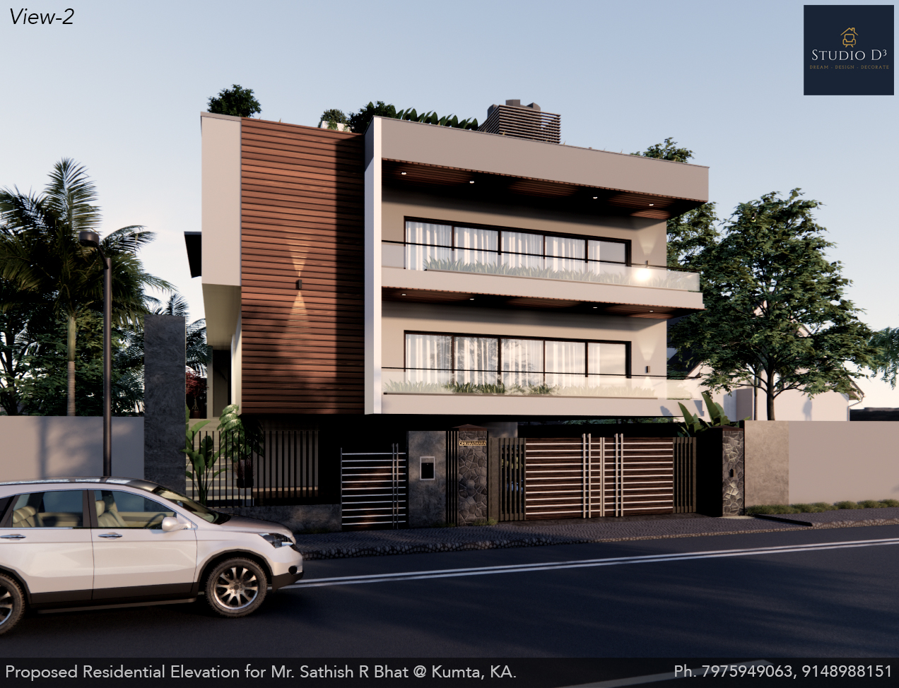 Exterior Elevations – studiodcube.co.in