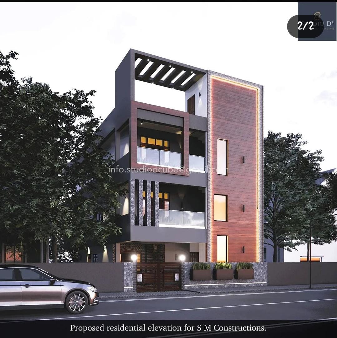 Exterior Elevations – studiodcube.co.in