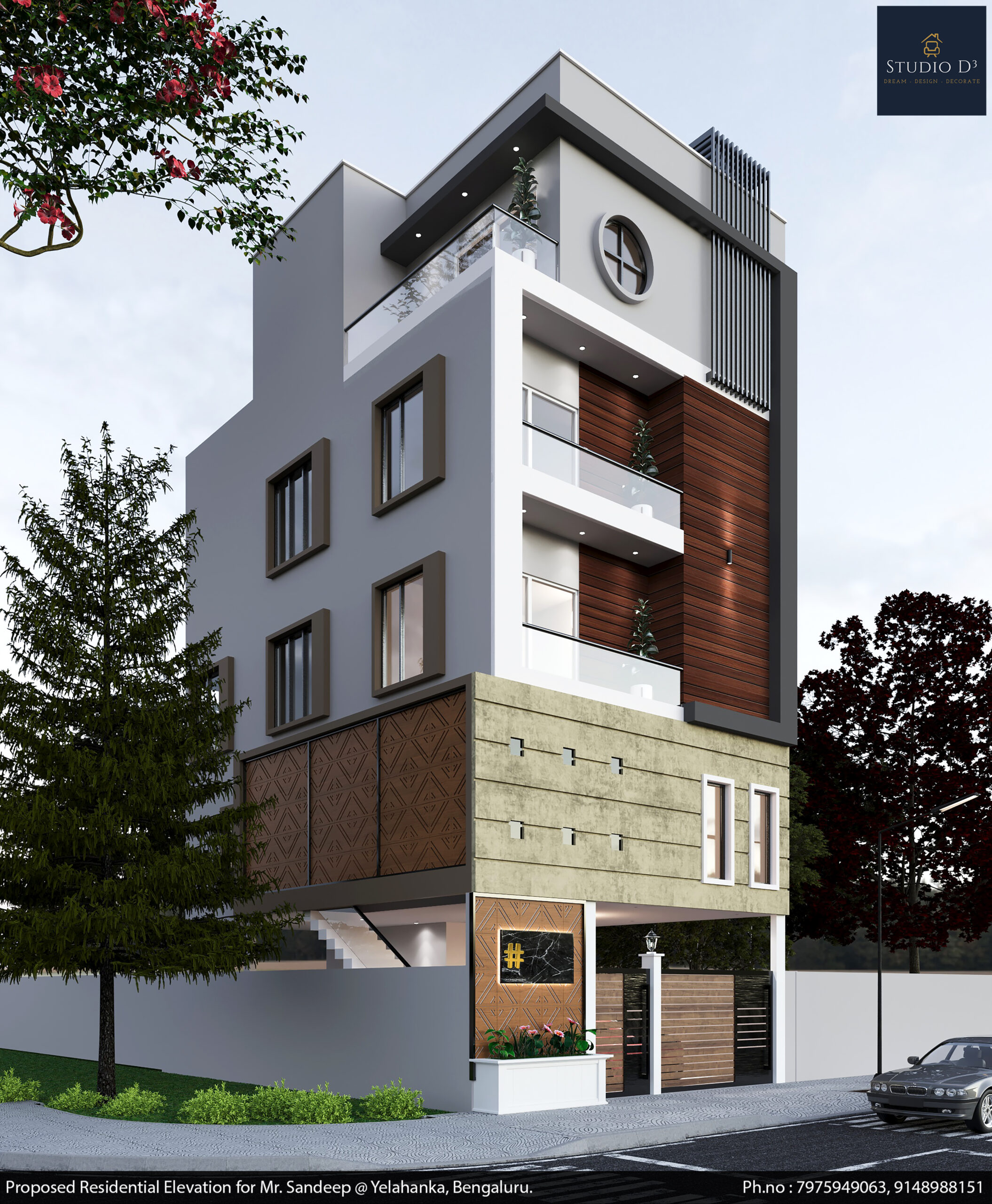 Exterior Elevations – studiodcube.co.in